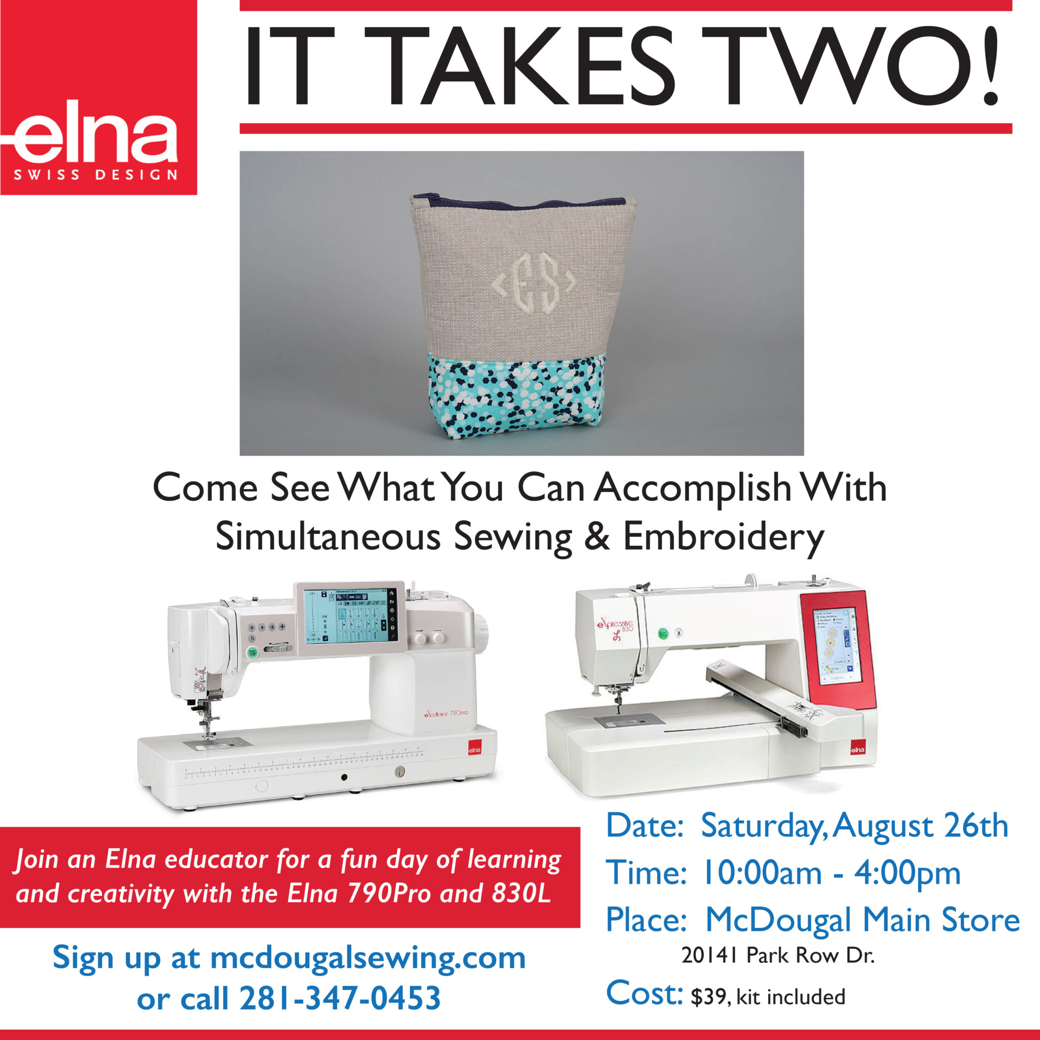 Texas Sewing Events | McDougal | McDougal Sewing Center